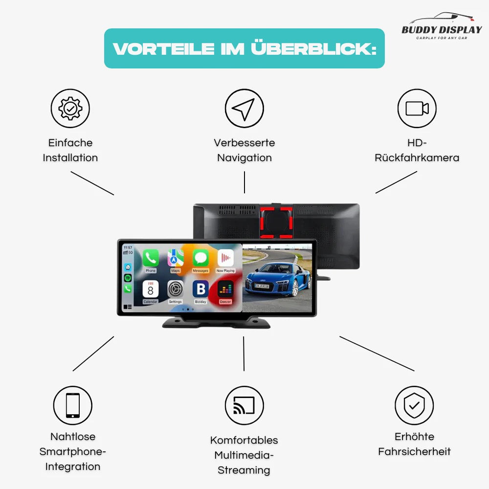 CarPlay Screen™ – Buddy Display